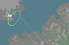 Fly fra Finland sliter med landing